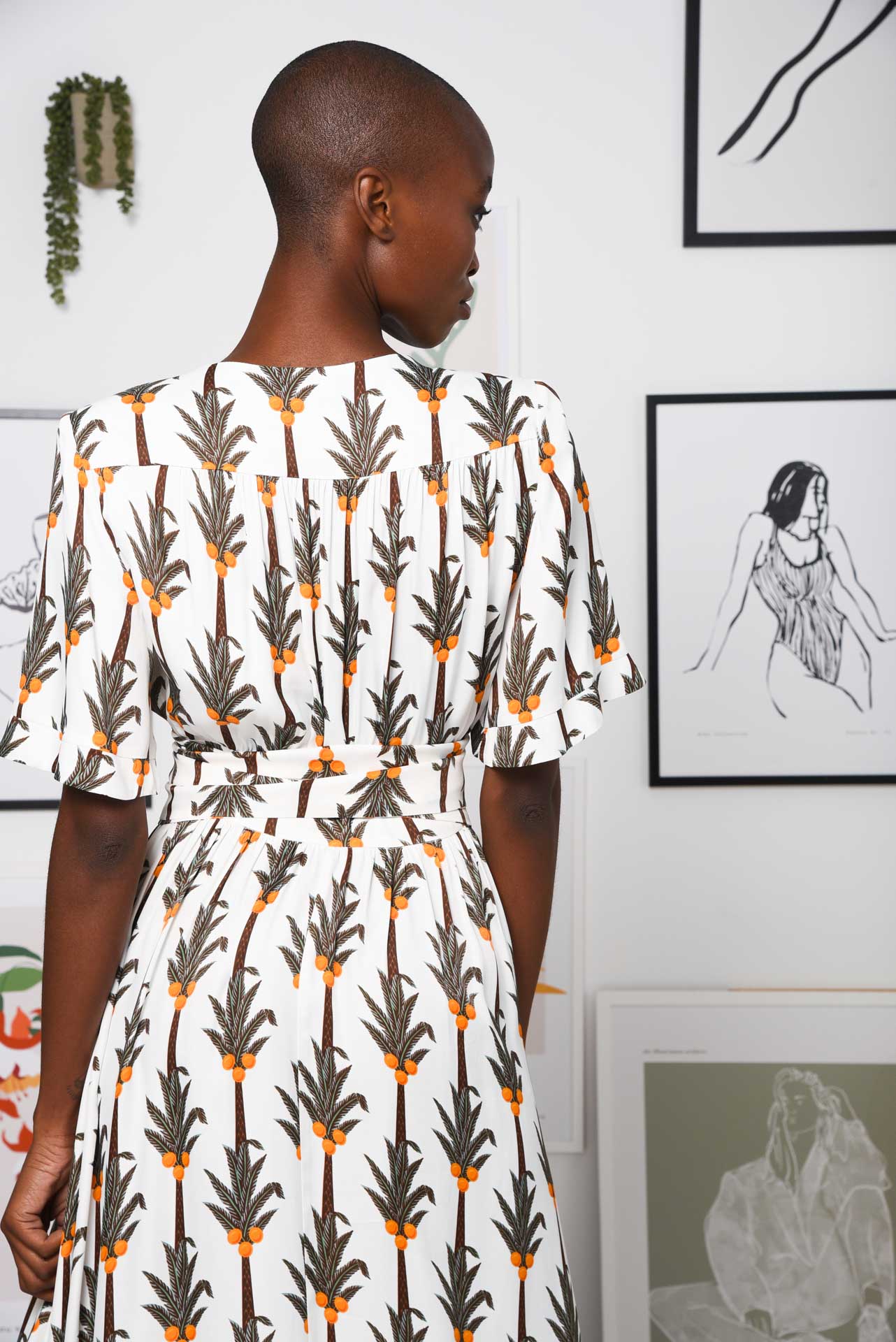 PALM TREES DRESS - Caricia | Exclusive Boutique | Fashion, Clothing ...